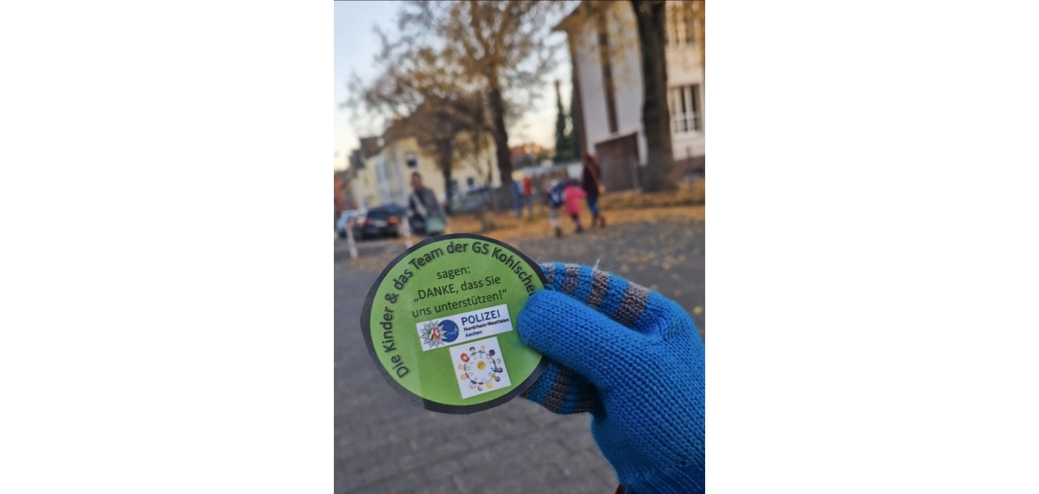 Schulkinder sorgen zusammen mit Polizei und Ordnungsamt für sicheren ...